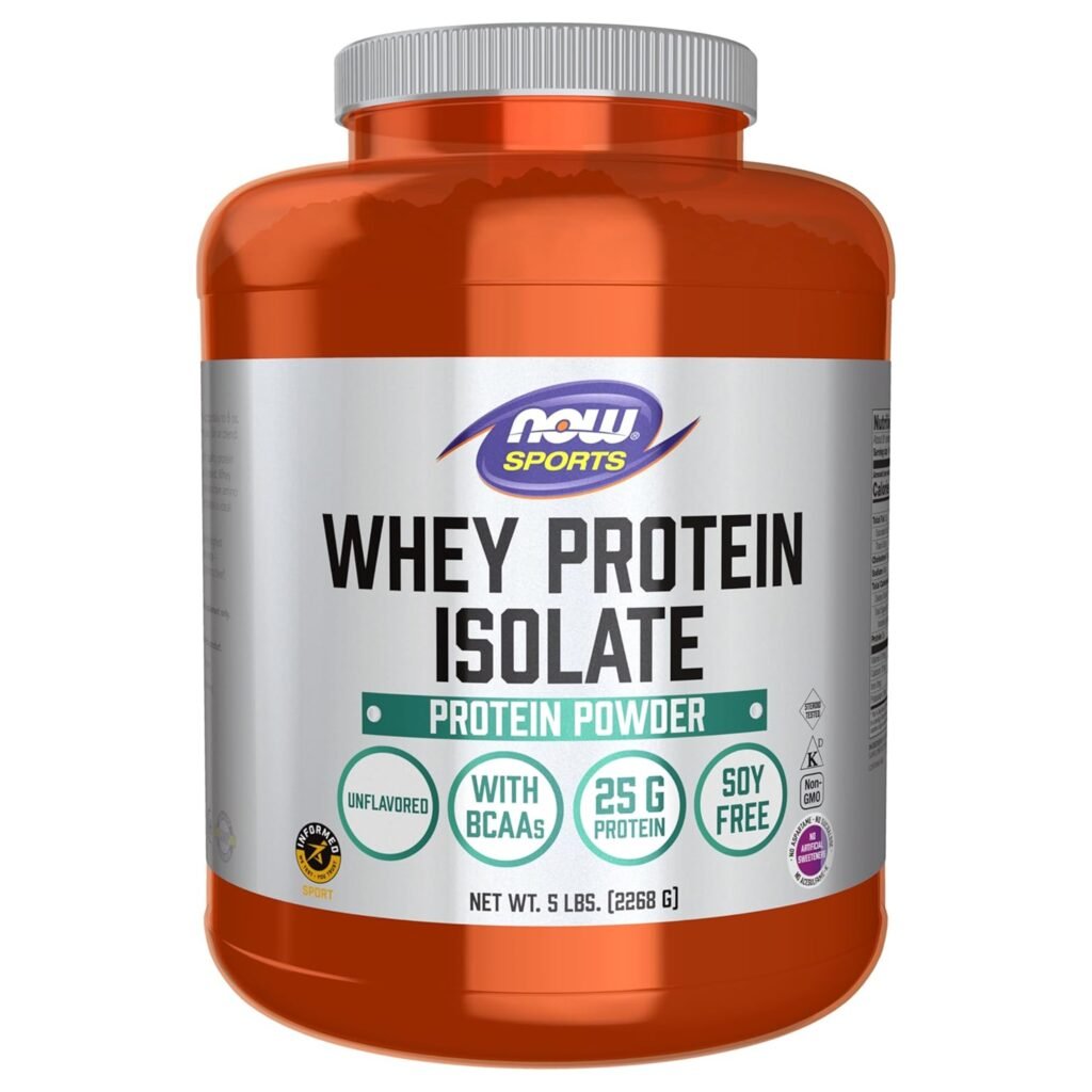 NOW Sports Whey Protein Isolate – 5 lbs - Protein House Qatar