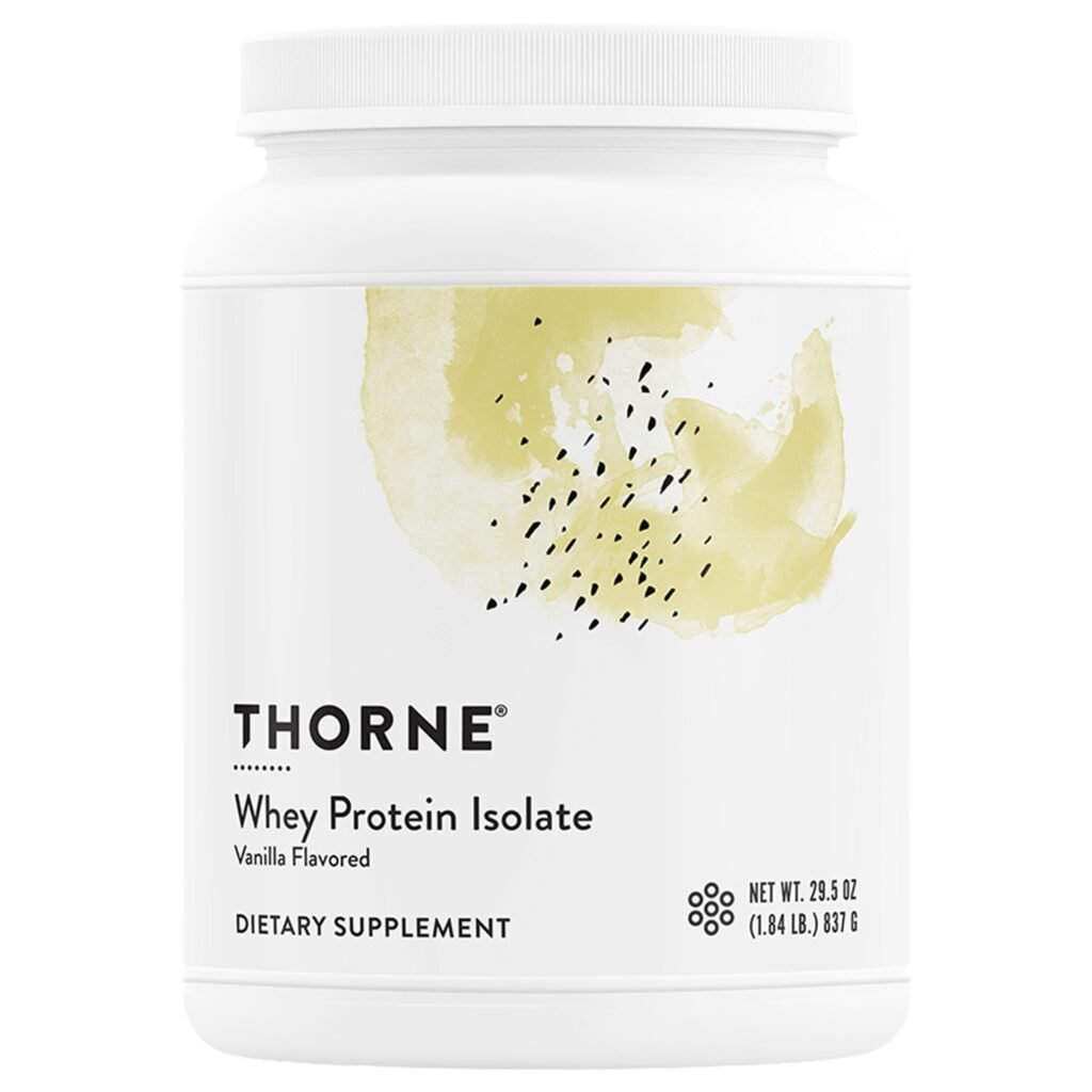 Thorne Whey Protein Isolate – 1.84 lbs - Protein House Qatar