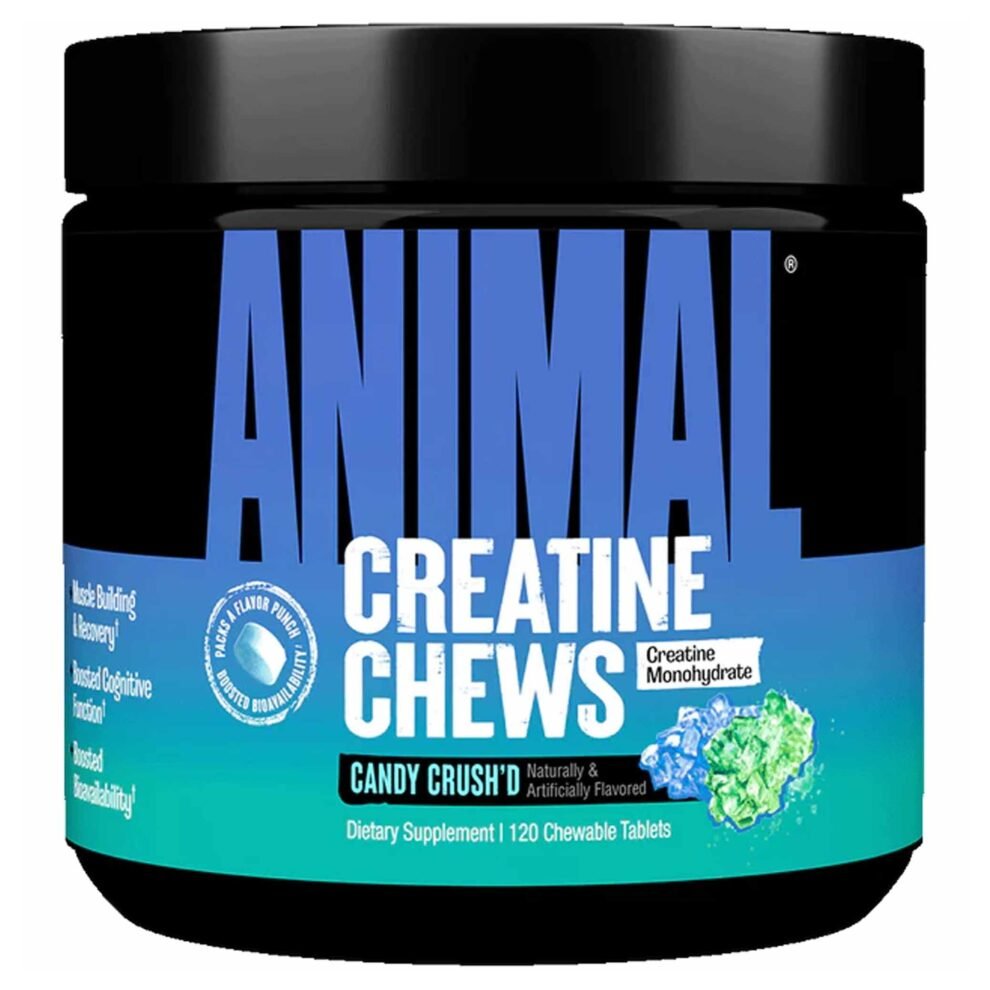 Animal Creatine Performance Chews – 200 Chewable Tablets - Protein ...