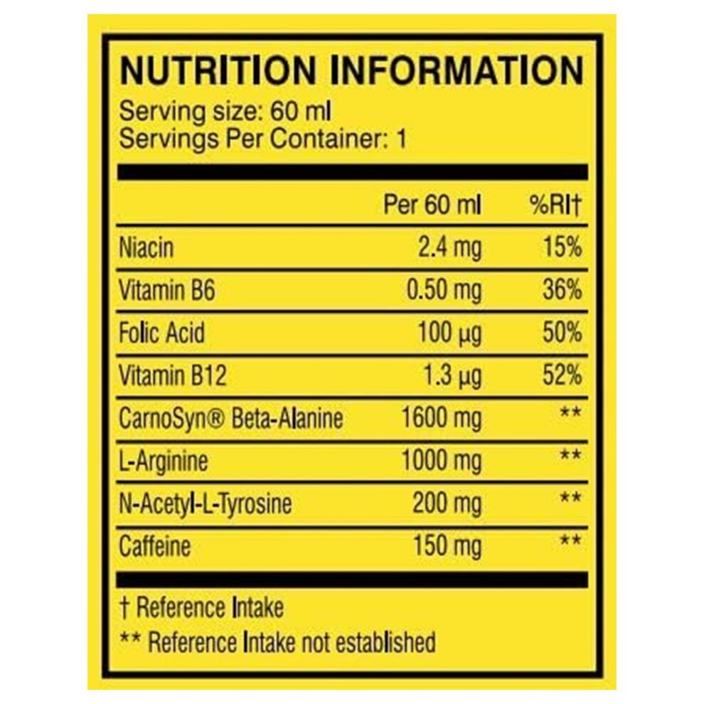 C4 / Cellucor C4 Original Pre-Workout Shot, Berry Citrus, 60 ml ...