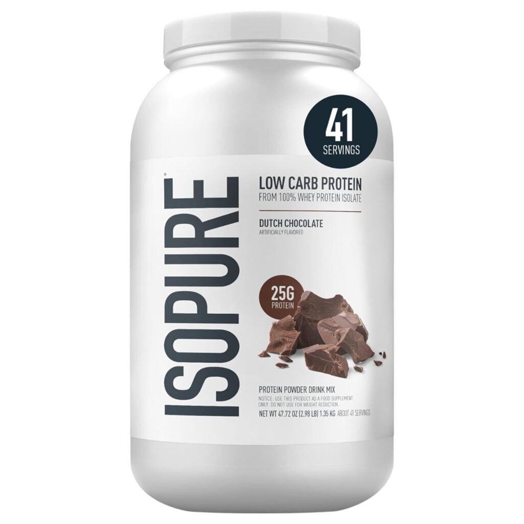 Isopure Low Carb Protein Powder – 3 lbs - Protein House Qatar