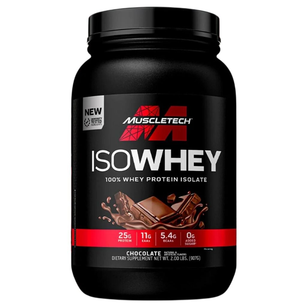 MuscleTech IsoWhey Isolate – 2 lbs - Protein House Qatar