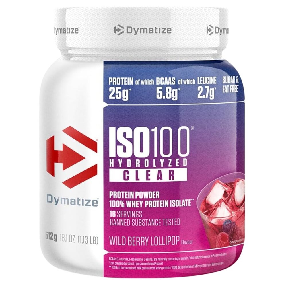 Dymatize ISO100 Hydrolyzed Clear Whey – 16 Servings - Protein House Qatar